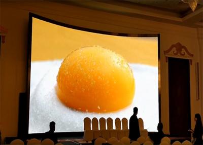 China Reception Hall Curved Led Display Hire With Extremely Excellent Thermal Management for sale
