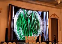 China Reception Hall Curved Led Display Hire With Extremely Excellent Thermal Management for sale