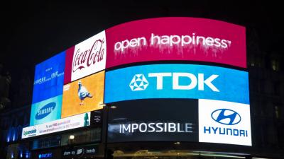 China P10mm Outdoor Billboard LED Display 320x320mm Module 6500nits High Brightness for sale