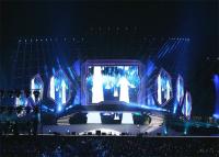 China Lightweight Outdoor Stage Rental LED Display 640x640mm Aluminum Cabinet 6500nits for sale