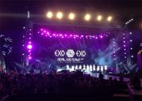 China Lightweight Outdoor Stage Rental LED Display 640x640mm Aluminum Cabinet 6500nits for sale