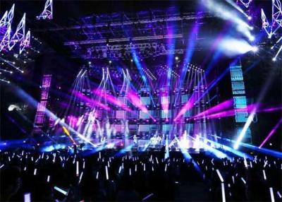 China Lightweight Outdoor Stage Rental LED Display 640x640mm Aluminum Cabinet 6500nits for sale