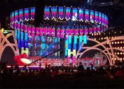 China Original P6.6 RGB Soft Led Curtain Display , Radiant  Foldable Led Screen for sale