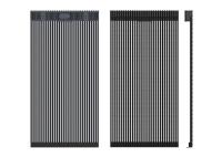 China Outdoor LED Curtain Display 25x35mm Pitch 6500nits High Transparency Media Facade for sale
