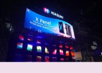 China Custom Shaped Circular Led Screen SMD3528 Soft Led Curtain Video Wall for sale