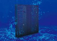 China Outdoor Full Color LED Curtain Display 16 Bit Gray Scale 6500nit Brightness for sale
