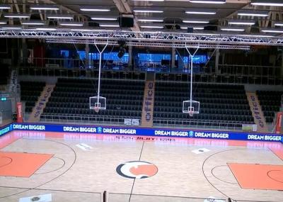 China IP65 Portable Sports Perimeter LED Display 10mm Pitch 6000 Nits High Brightness for Basketball Games for sale