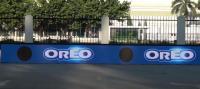 China Aluminum Die Casting Led Perimeter Boards , Multifunction Large Led Video Screens for sale