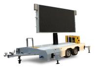 China P8 Mobile LED Truck Display 1280x960mm Cabinet IP65 Outdoor Advertising Trailer 6500nits for sale