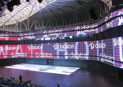 China Flexible LED Display Panel 6.66mm Pixel Pitch SMD3528 Creative Soft Screen for sale