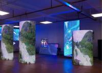 China Indoor Wall Flexible Video Led Screens Soft Vertical Curved Led Panel for sale