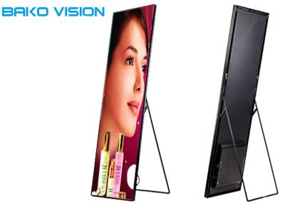 China Indoor LED Poster Display 2.5mm Pixel Pitch 1200nit Brightness Windows Advertising Player for sale
