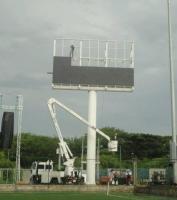 China Outdoor Billboard LED Display 1024x768mm Aluminum Cabinet High Brightness 5500cd for sale