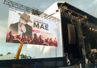 China P4.81mm Outdoor Rental LED Display Full Color 6000 Nits High Resolution 500x500mm for sale