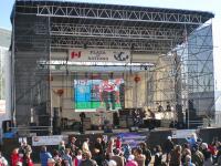 China P4.81mm Outdoor Rental LED Display Full Color 6000 Nits High Resolution 500x500mm for sale