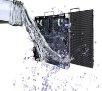 China Waterproof IP65 P3.91 Outdoor Rental LED Display 500x500mm Dual Signal Backup for sale