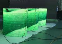 China Seamless P2.5 Flexible LED Display Screen with Module Size 240x120mm for sale