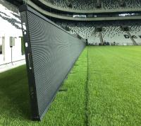 China Outdoor Waterproof Stadium Sports Perimeter LED Display P8 P10 P16 6500 Nits Aluminium for sale