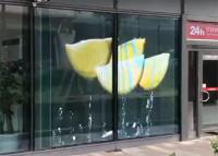 China P3.91 5500nits Transparent LED Screen 100x50cm Panel for Media Facade for sale