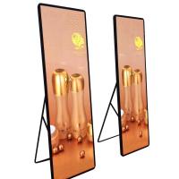 China Indoor Rental Poster LED Video Display Board Slim 500x500mm Advertising Screen for sale