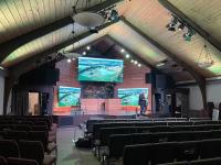 China Rental LED Display P3.91 500x1000mm Die-Cast Cabinet 7680Hz for Stage Concert for sale