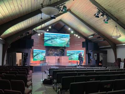 China Rental LED Display P3.91 500x1000mm Die-Cast Cabinet 7680Hz for Stage Concert for sale