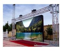 China Full Color Outdoor Rental LED Display 500x500mm 6000 Nits IP65 for Car Show Stage for sale
