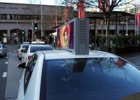 China Weatherproof Taxi Roof Top Digital Advertising Screen 3mm Pixel Pitch 5000nit for sale