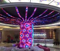China Indoor Fixed Flexible Led Display 2.5mm, 1200nits Curved led Soft Modules for sale