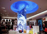 China Light weight P2.5 flexible led display for archiving irregular shape screens for sale
