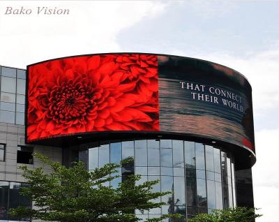 China IP65 High Brightness Outdoor Rental LED Display Die - Casting Aluminum Panel Material for sale
