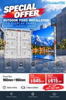China Special Offer For US P4.4 P6.67 Outdoor Fixed LED Display Fully CE certificated 6000Nits 3840 Hz for sale