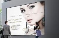 China P1.25mm UHD Full Color LED Advertising Screen Video Wall 640000 Pixels per m2 800 nits for sale