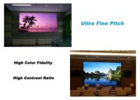 China High Definition Small Pitch P1.579mm Indoor LED Display Custom Size for sale
