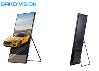 China Shopping Mall Indoor LED Display Poster IP40 Light Weight Multiple Installation for sale