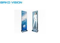 China Shopping Mall Indoor LED Display Poster IP40 Light Weight Multiple Installation for sale