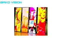 China Full Color Indoor LED Digital Advertising Display 35mm Ultra Slim Aluminum for Fashion Show for sale