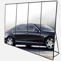 China High Contrast Airport Indoor LED Poster Display Mobile Screen With Front Servicing for sale