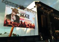 China Outdoor Rental LED Display P4.81 Stage Background Advertising Video Wall 6000nits IP65 for sale
