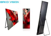 China Smart Digital Indoor LED Poster Screen 1.9mm Pixel Pitch 160 Degree Viewing Angle Lightweight 28kg for sale