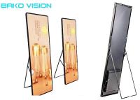 China Smart Digital Indoor LED Poster Screen 1.9mm Pixel Pitch 160 Degree Viewing Angle Lightweight 28kg for sale