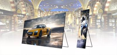 China Super Slim P1.9/P2.5 Indoor LED Poster With Seamless Connection for sale