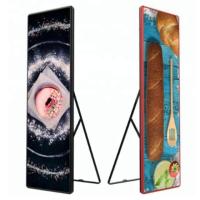 China Super Slim P1.9/P2.5 Indoor LED Poster With Seamless Connection for sale