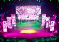China Outdoor Rental LED Display Screen IP65 High Brightness 6000 Nits 4000:1 Contrast for sale