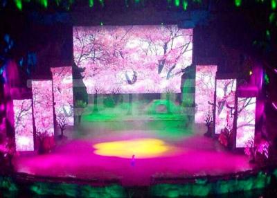 China Outdoor Rental LED Display Screen IP65 High Brightness 6000 Nits 4000:1 Contrast for sale