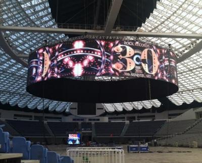 China Foldable Creative Led Digital Advertising Display Indoor Rental For Stage Show for sale