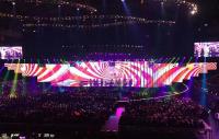 China Foldable Creative Led Digital Advertising Display Indoor Rental For Stage Show for sale