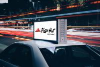 China 5mm Pixel Pitch Taxi Top LED Display Screen 960x320mm Outdoor Waterproof High Brightness 5500nits for sale