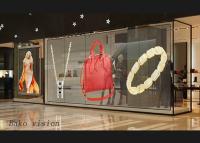 China Light weight P10.4 Transparent led screen with 100x50cm Panel for sale