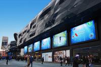 China P3.9 Outdoor Transparent LED Screen 5500nits 160 Degree Viewing Angle for Shopping Window Advertising for sale